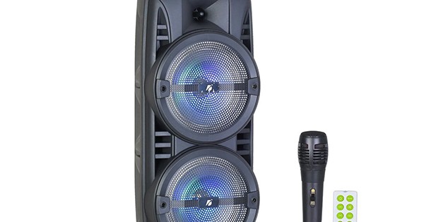 Toptan - KTS-1745 Bluetooth 2 X 8" Speaker | Mikrofon | Kumanda