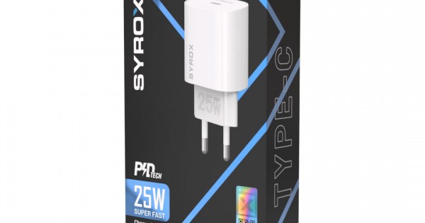 Toptan - Syrox Pd25b 25w 3.0 Amper Type-c Giriş Pd Ev Başlık